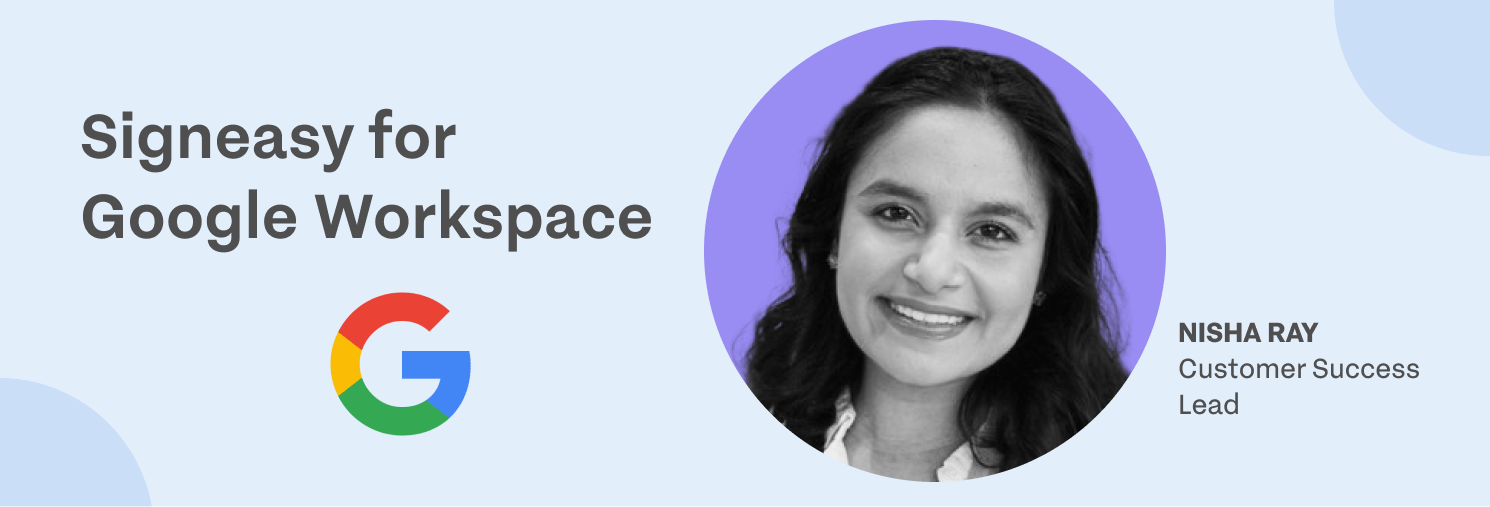 Webinar | Signeasy for Google Workspace | Signeasy