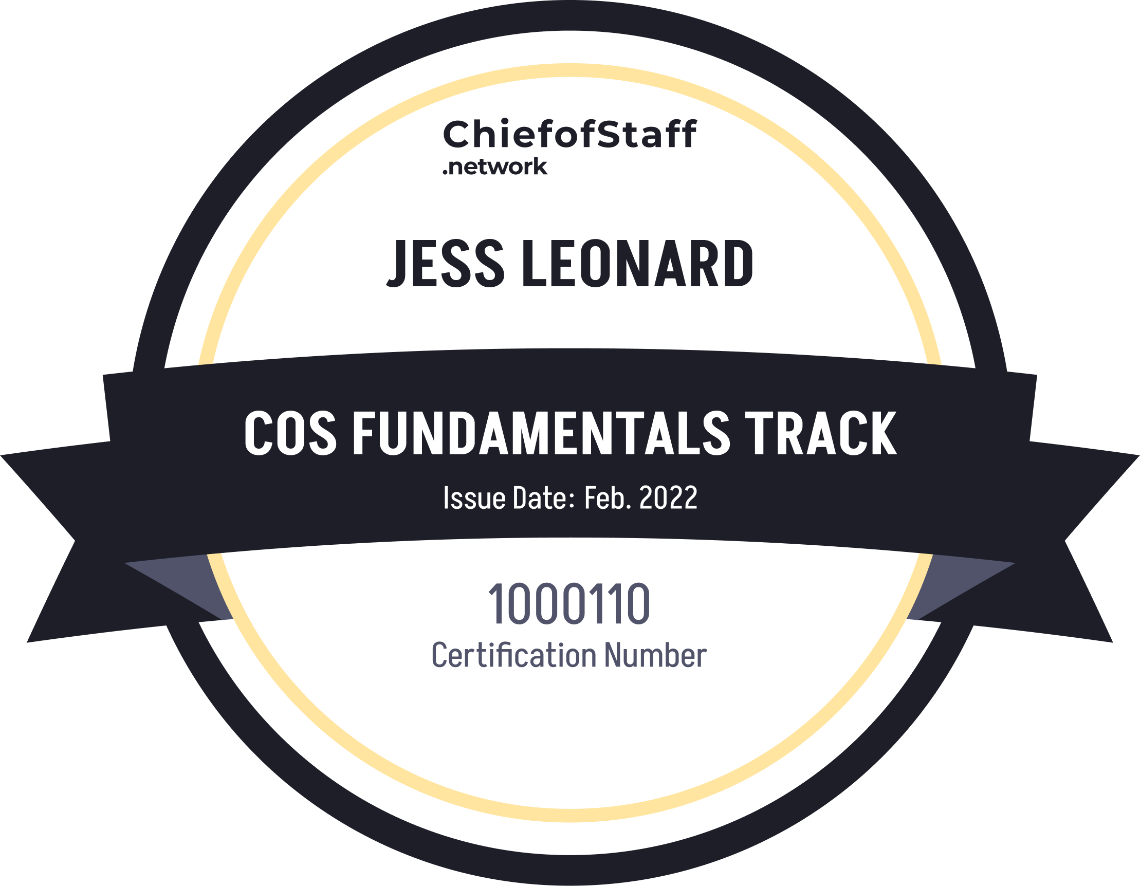 Jess Leonard | Chief of Staff Network Alumni