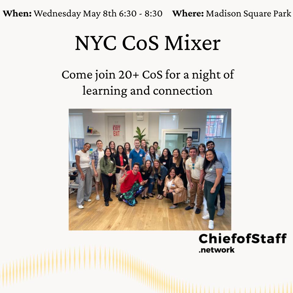 Chief of Staff Leveling Framework