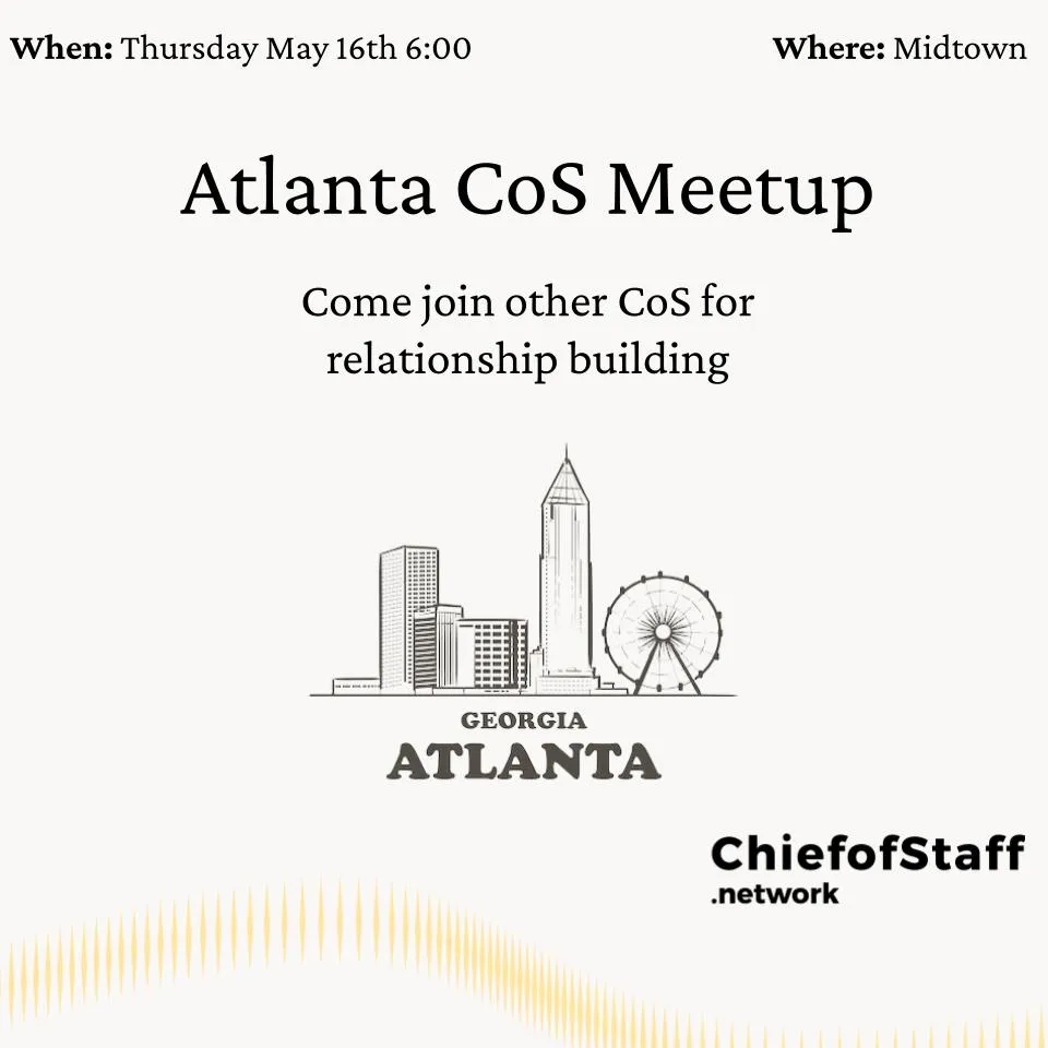 How to Craft Your Own Chief of Staff Job Description