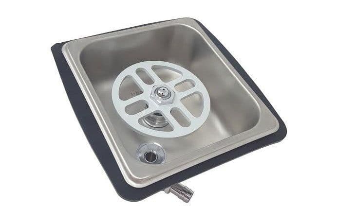 Center Milk Pitcher Rinser 175mm x 162mm-bwt