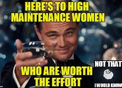 ACCORDING TO MEN, AT WHAT POINT DOES A WOMAN BECOME HIGH MAINTENANCE?