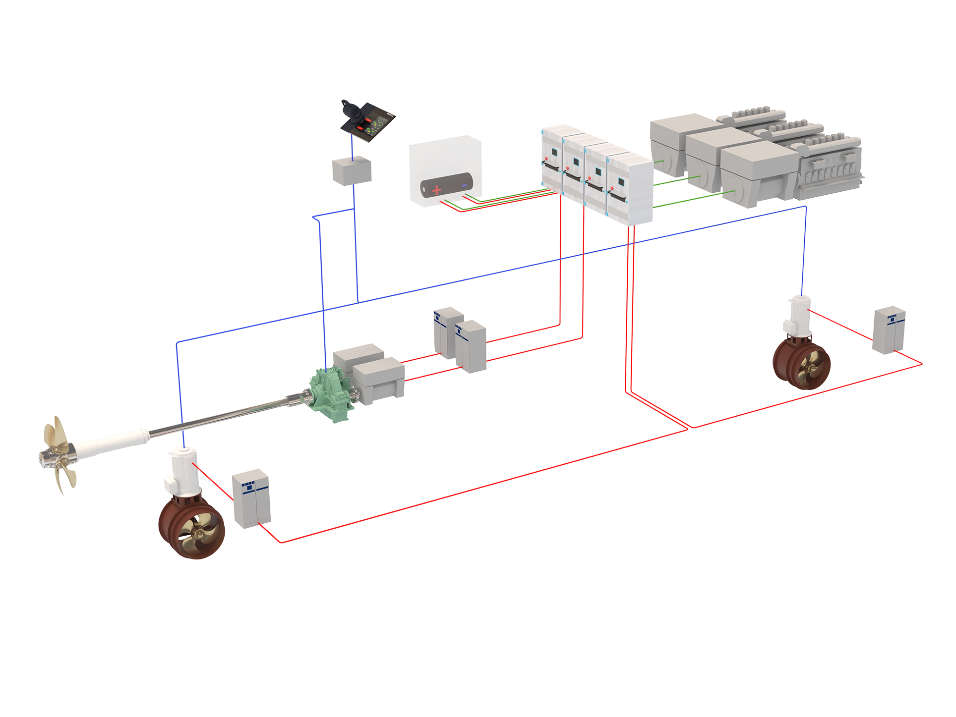 Twin-In Single-Out Gearboxes