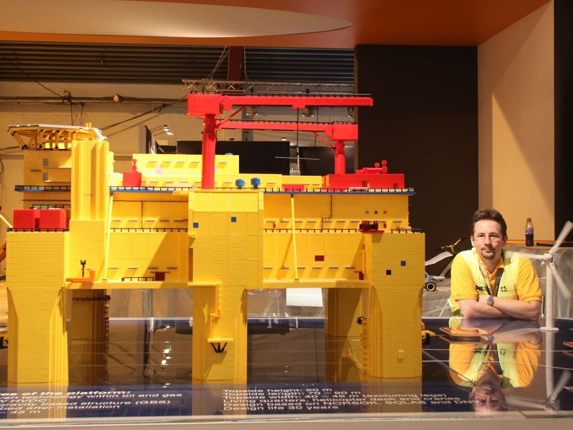 Brunvoll Thruster made of LEGO®