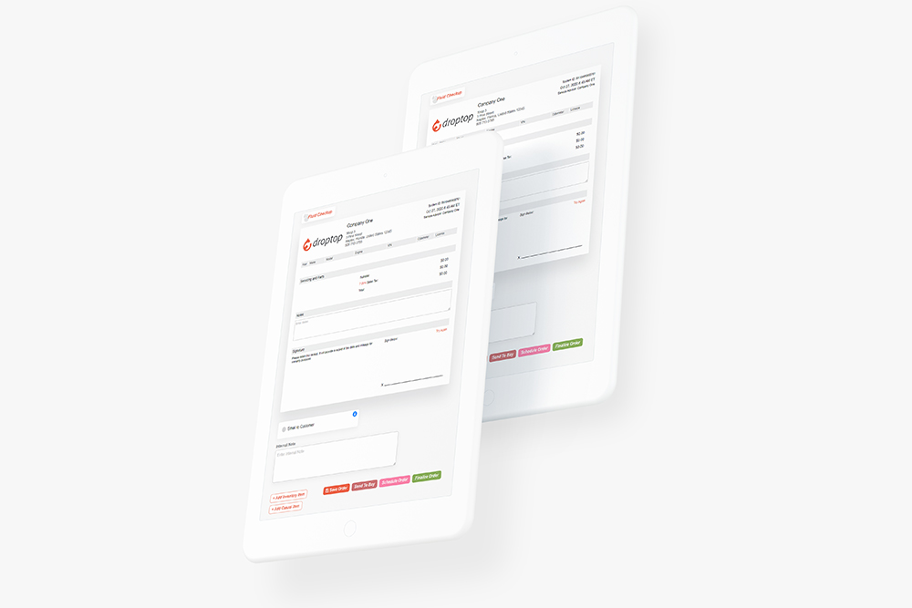 Oil Change Software | Droptop