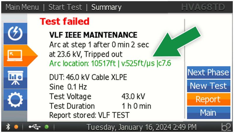 HVA68TD - Compact & Portable VLF test set