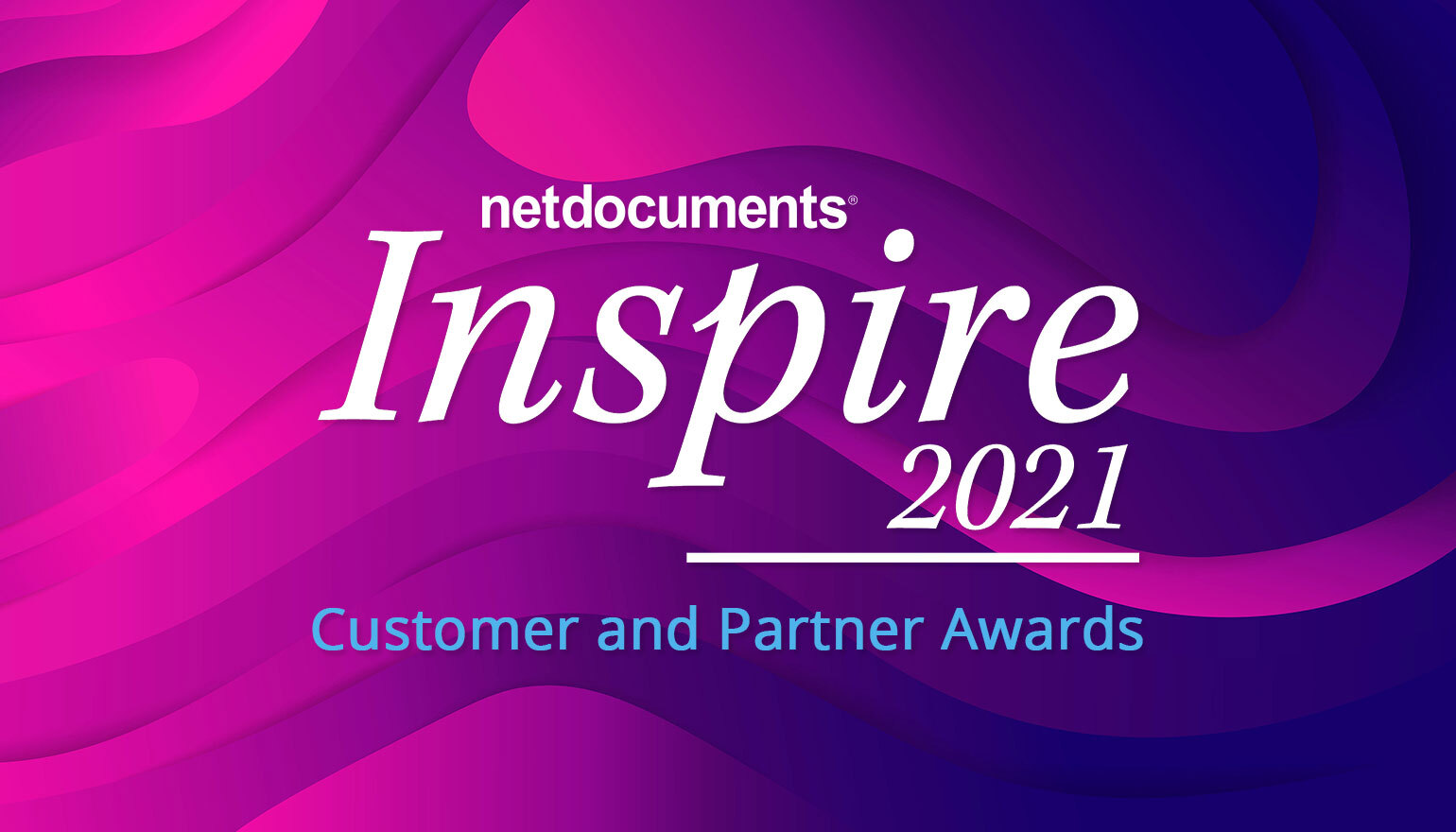 Celebrating Those Who Inspire | NetDocuments