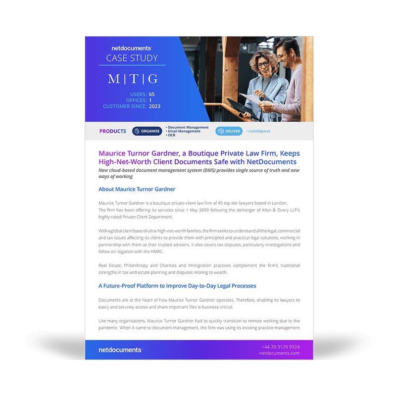 Resource Library | NetDocuments