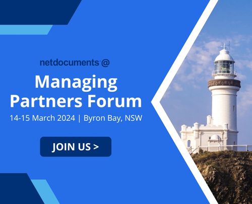 Join Us At Our Next Event! - NetDocuments