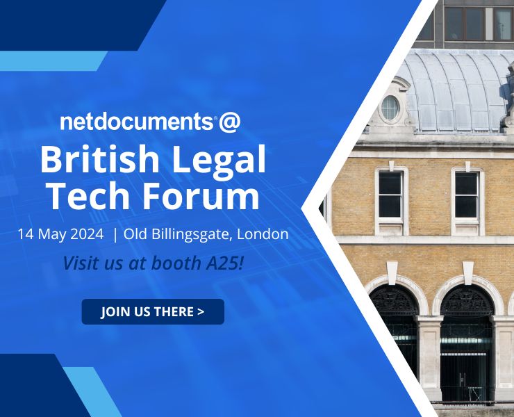 Join Us At Our Next Event! - NetDocuments