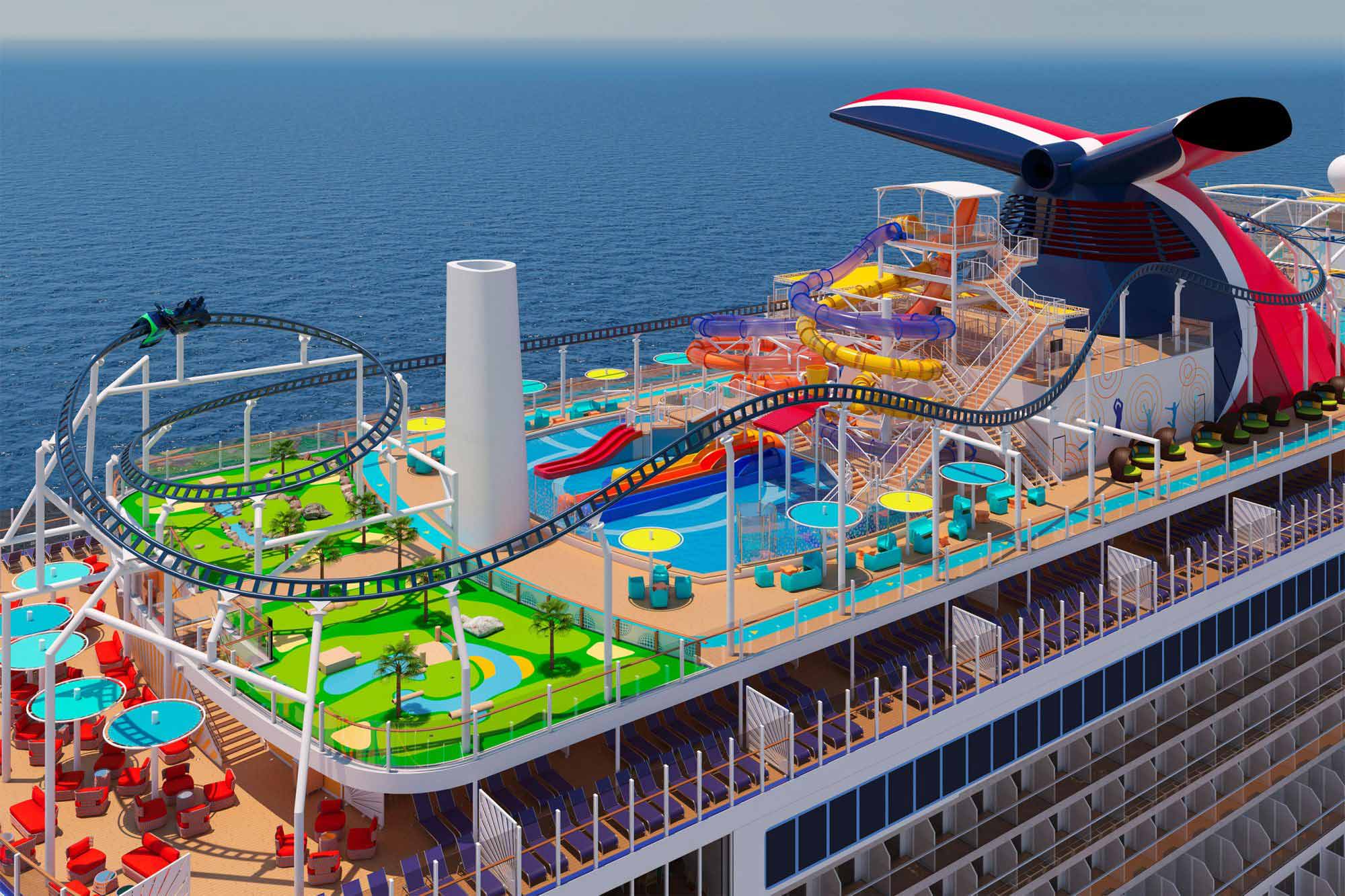 Carnival Announces First Roller Coaster At Sea | Fred. Holidays