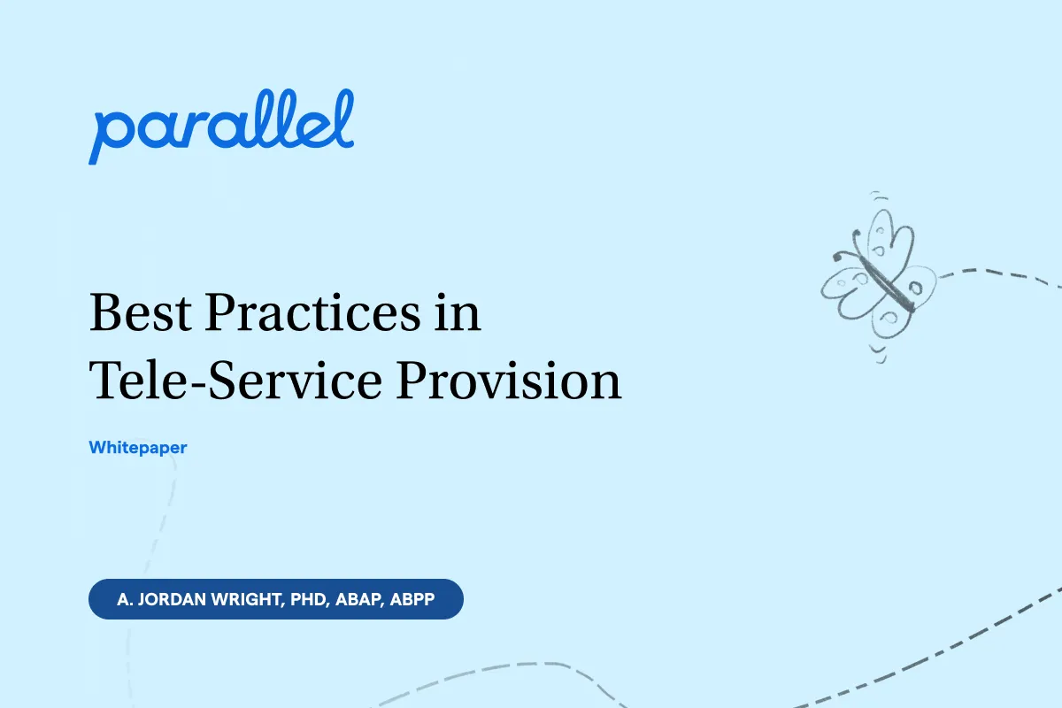 Whitepaper: Best Practices in Tele-Service Provision — Parallel Learning