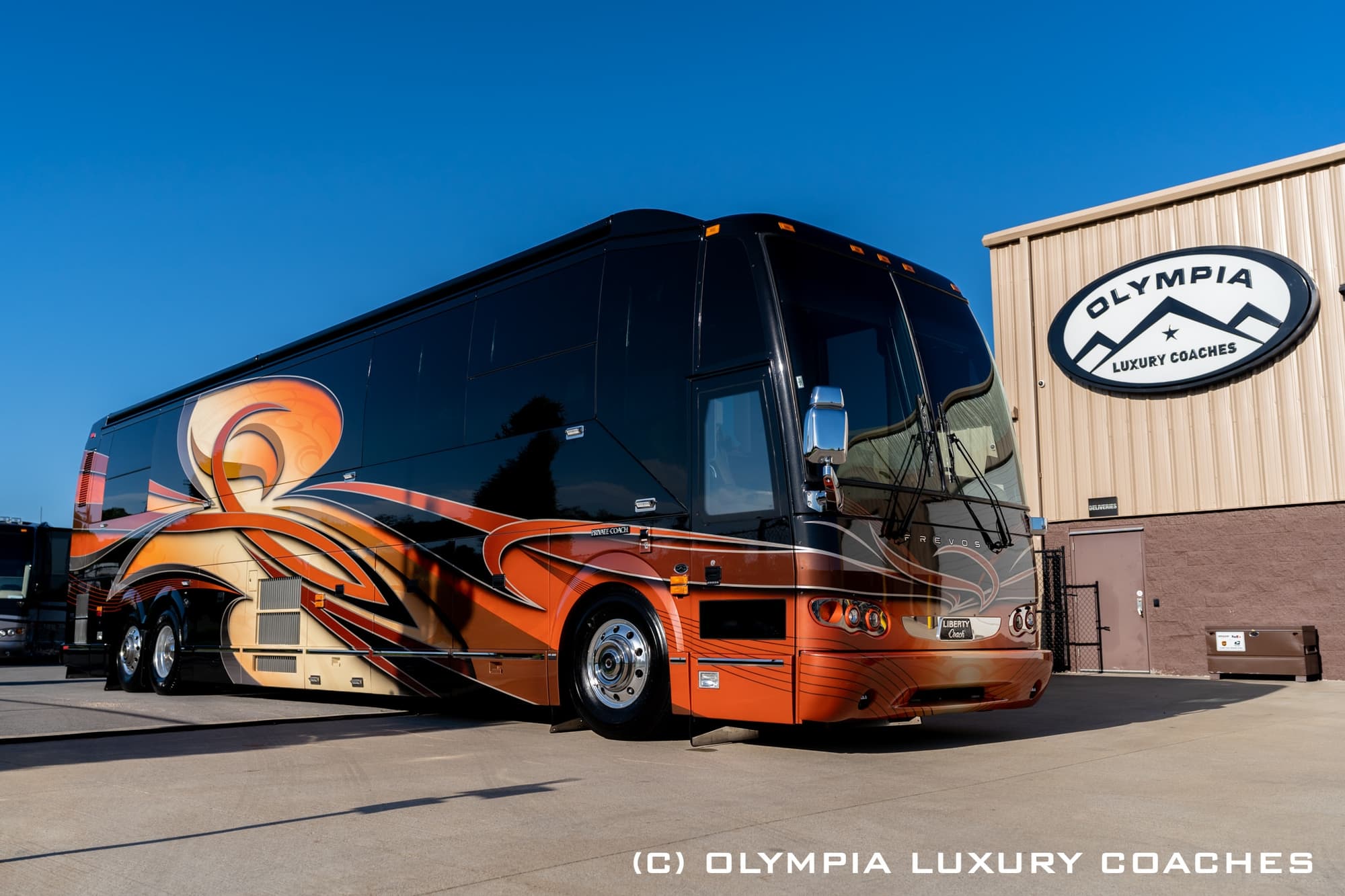 2008 Prevost H3-45 Liberty | - Olympia Luxury Coaches