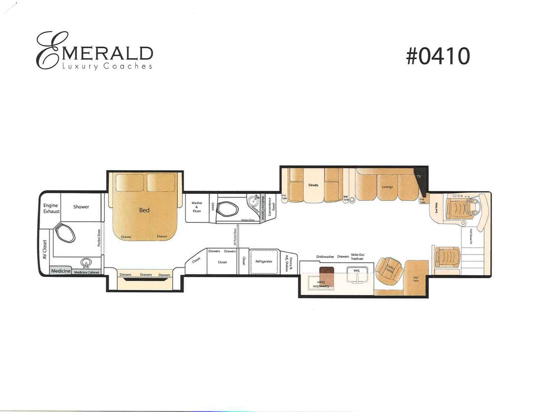 2020 Prevost H3-45 Emerald Coach | - Olympia Luxury Coaches