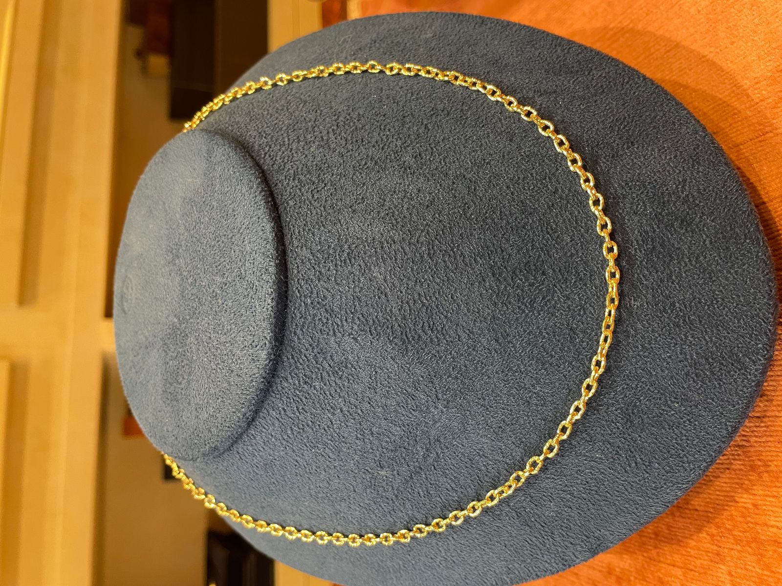 Gold Florin Necklace / Pendant, Pure Gold 15mm