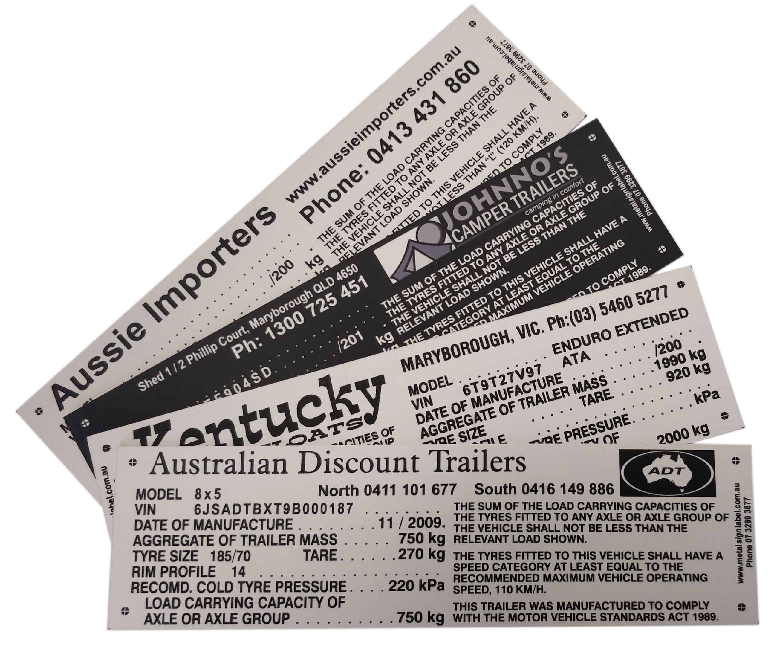 Compliance Plates Australia | RCM compliance | Compliance Labels