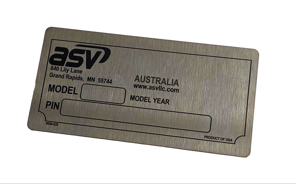 Stainless Steel Labels Australia | Stainless Steel Tags