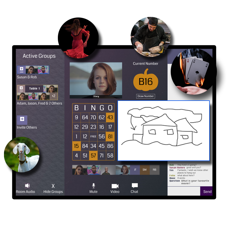 Remote Games and Activities by Patio