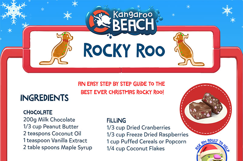 Kangaroo Beach Activity Sheets: Rocky Roo