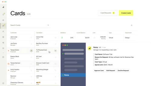 Ramp - The Corporate Card That Helps You Spend Less