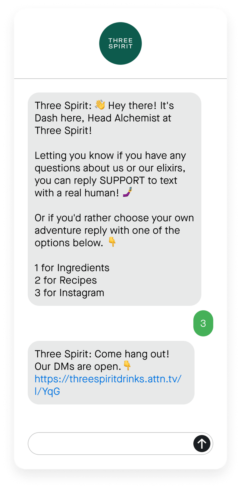 SMS Marketing Examples We Love | Attentive