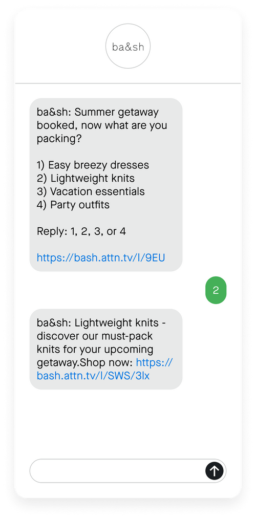 SMS Marketing Examples We Love | Attentive