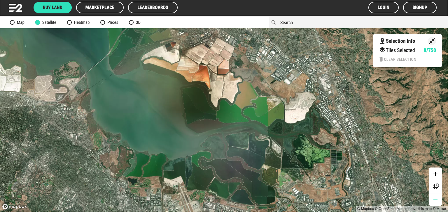 Earth 2 - 無限の可能性を秘めた新しい仮想不動産｜導入事例｜Mapbox Japan