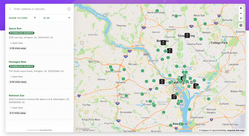 StoreRocketとCartogramで店舗検索マップを5分で作成｜ブログ｜Mapbox Japan