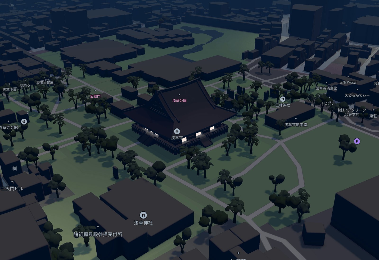 新しい3Dスタイルが道案内と位置把握を向上｜Mapbox Standard｜ブログ｜Mapbox Japan