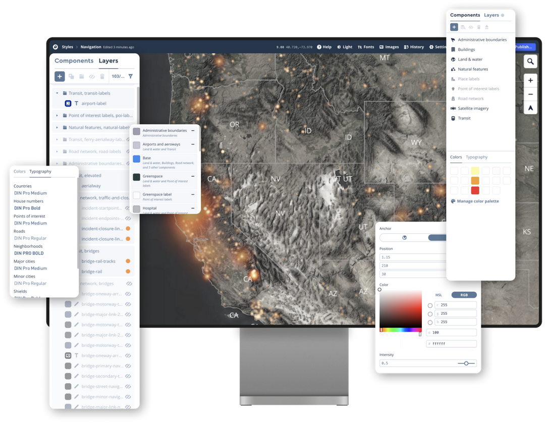 Mapbox - デジタル地図の開発プラットフォーム