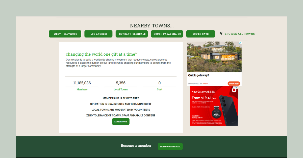 Freecycle.org (NFP) Achieving a 96% Revenue Uplift in Just 2 Months