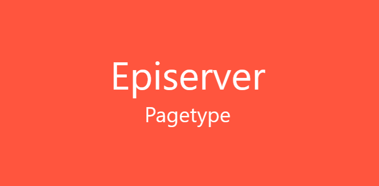 Building a Page Type in Optimizely ( Episerver )