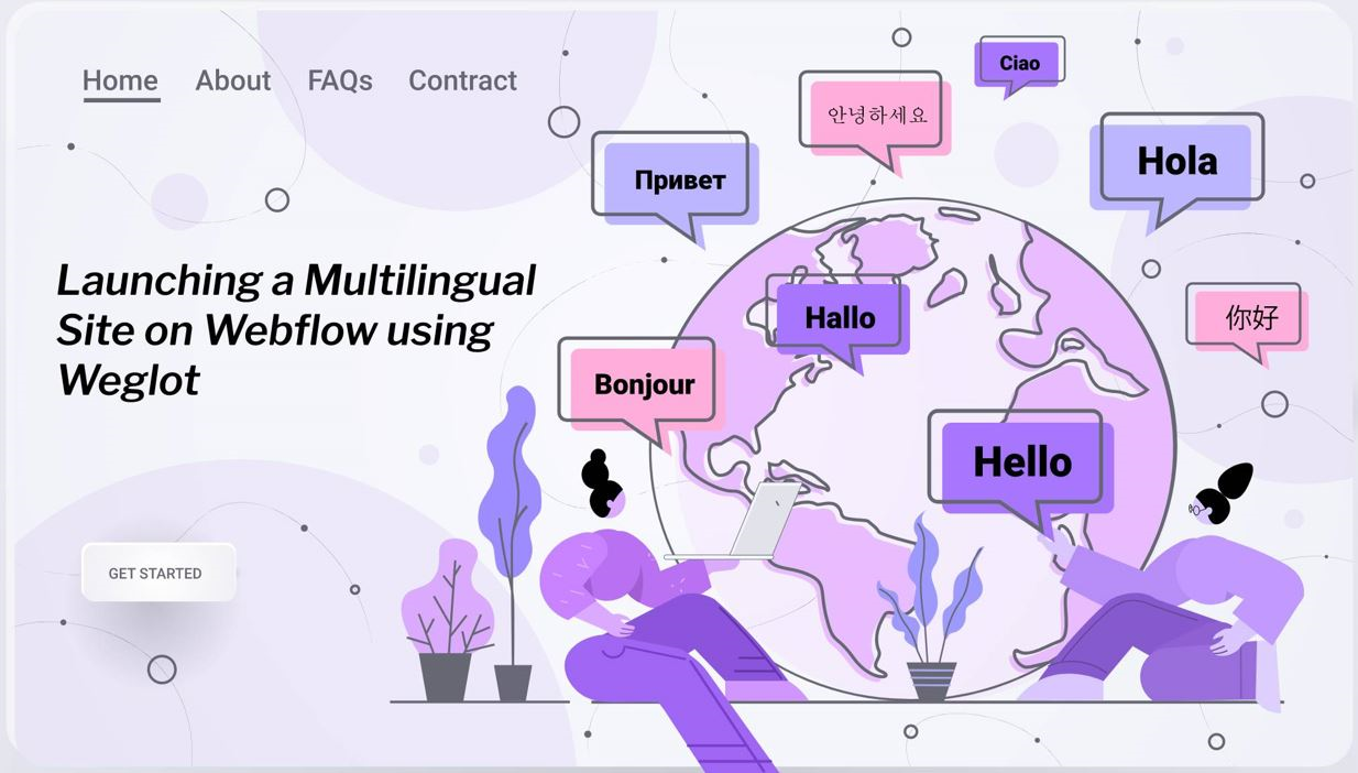 Launching a Multilingual Site on Webflow with Weglot