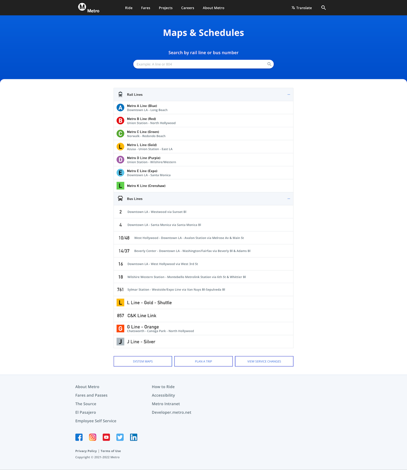 How we implemented GTFS API and WebSockets on LA Metro using Wordpress, Elementor, FastAPI and Vue