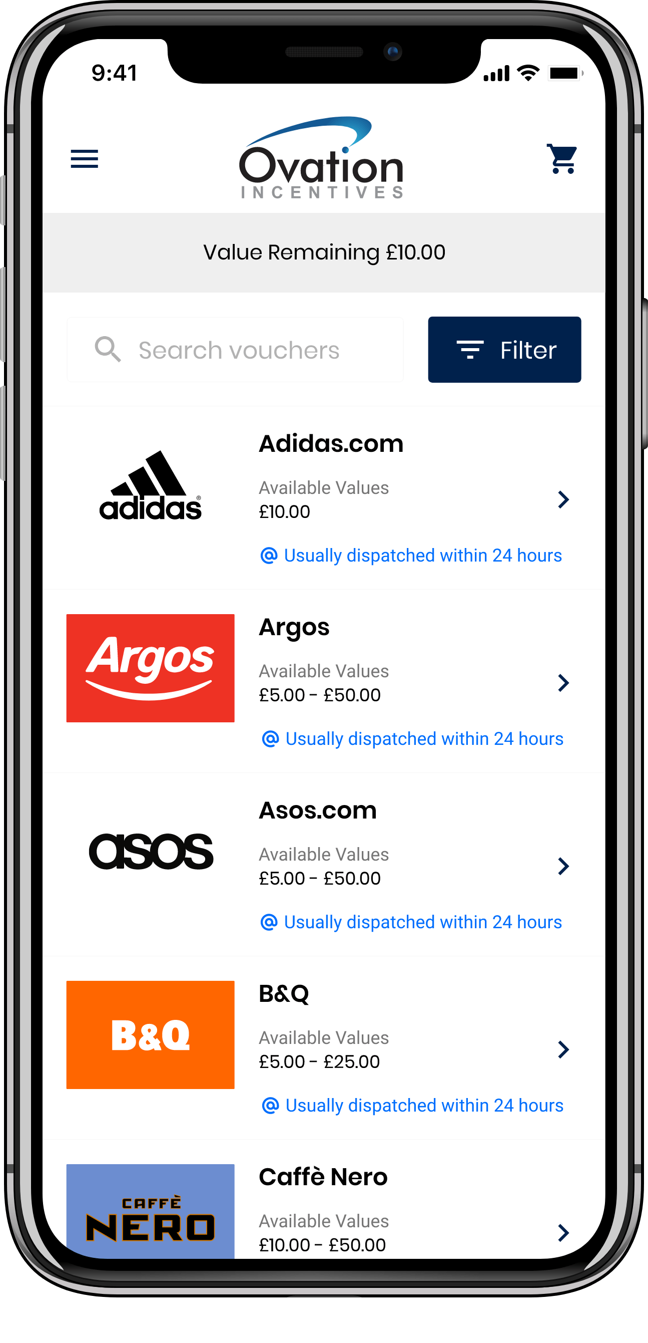 Customer loyalty rewards platform | Ovation Incentives