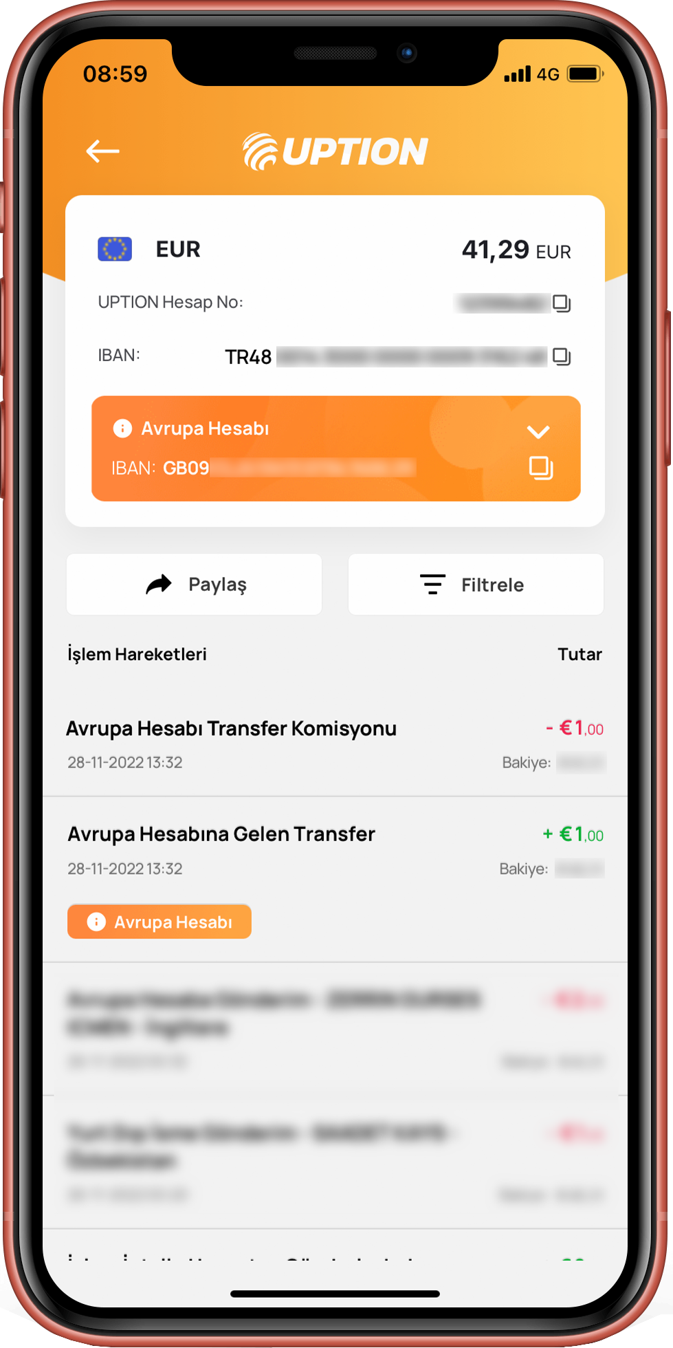 UPTION ile Avrupa'da Hesap Aç