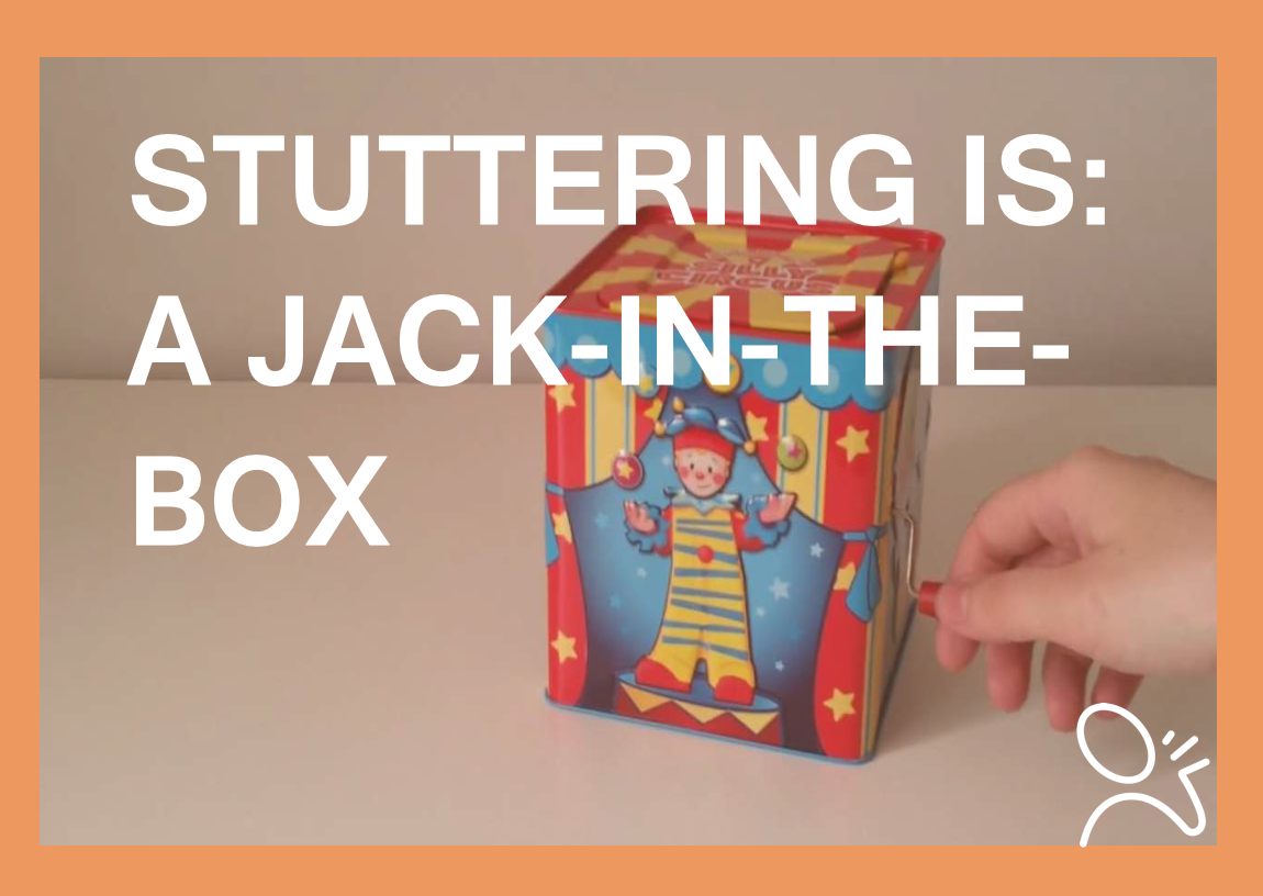 Stuttering metaphors explained