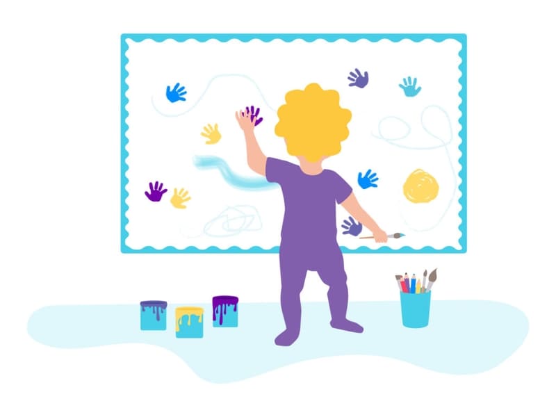 How to encourage mark-making in early childhood | Famly