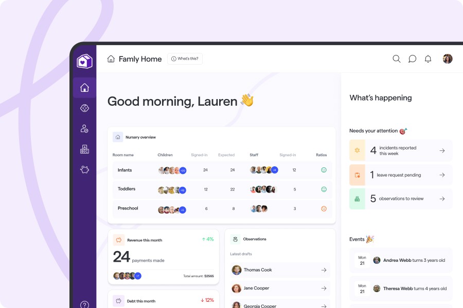 We've had a change of heart - Famly Rebrand | Famly