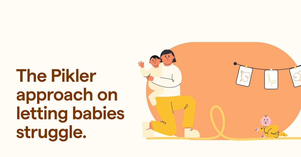 The Pikler approach toward letting babies struggle | Famly