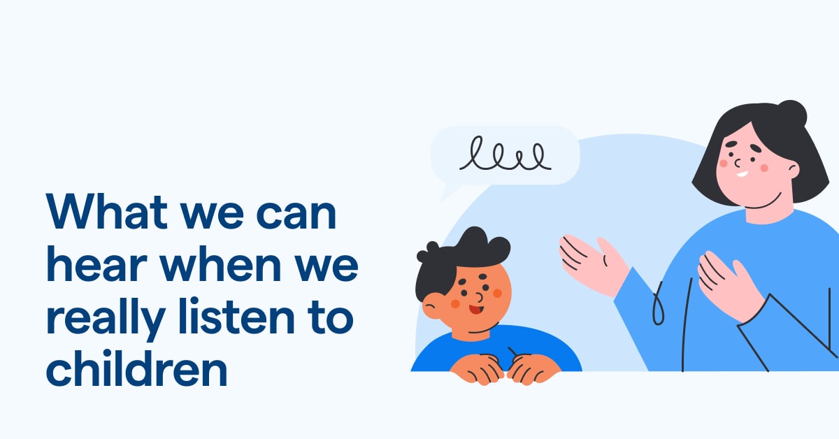 Listen to children in the Early Years I Famly