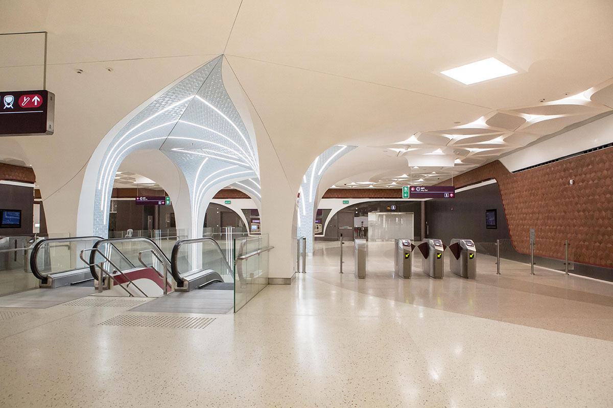 DSP DOHA Engineering and design project: QATAR RAIL METRO STATION