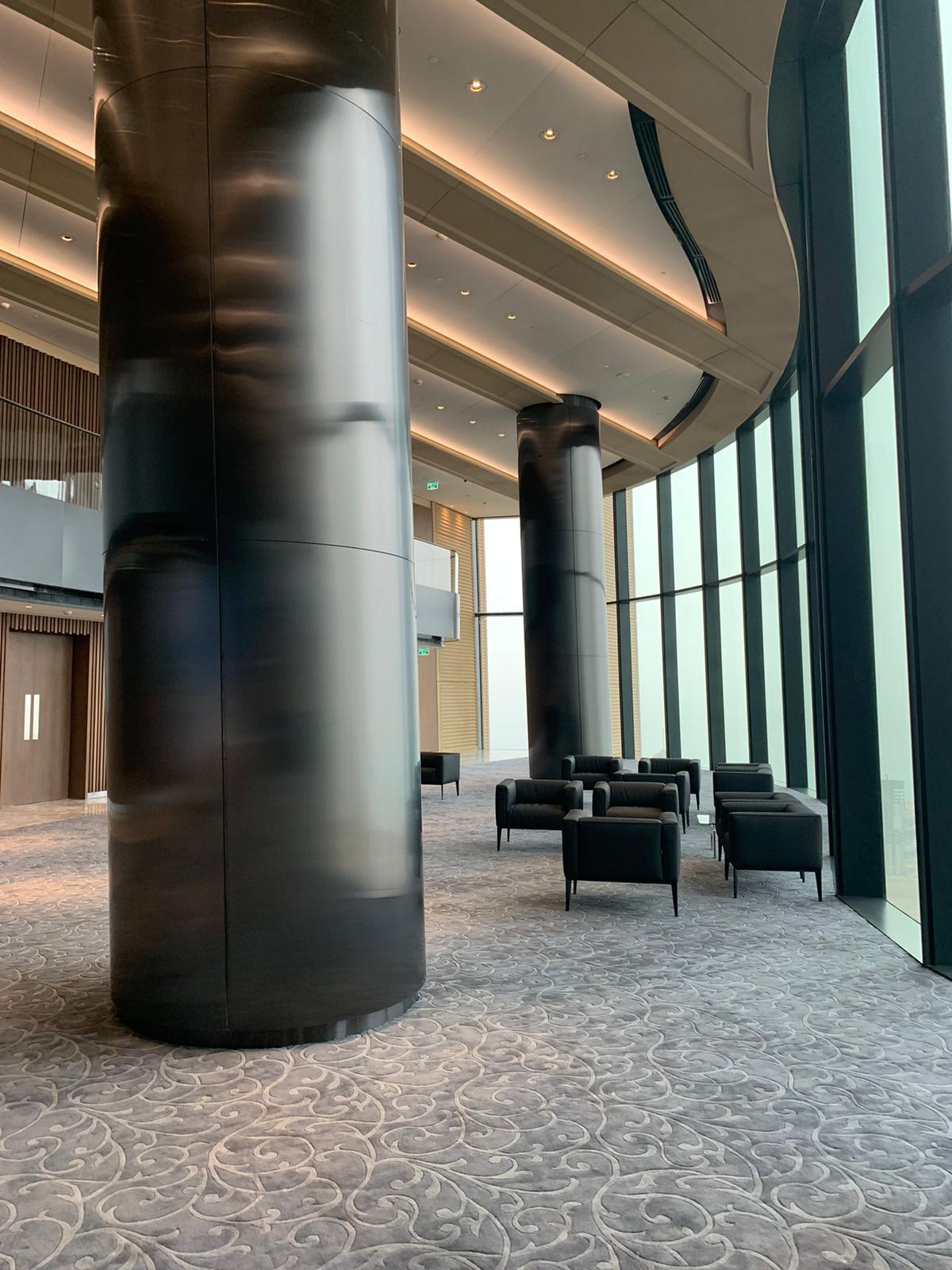 DSP DOHA Stainless Steel WALL, CEILING AND COLUMN CLADDING fabrication ...