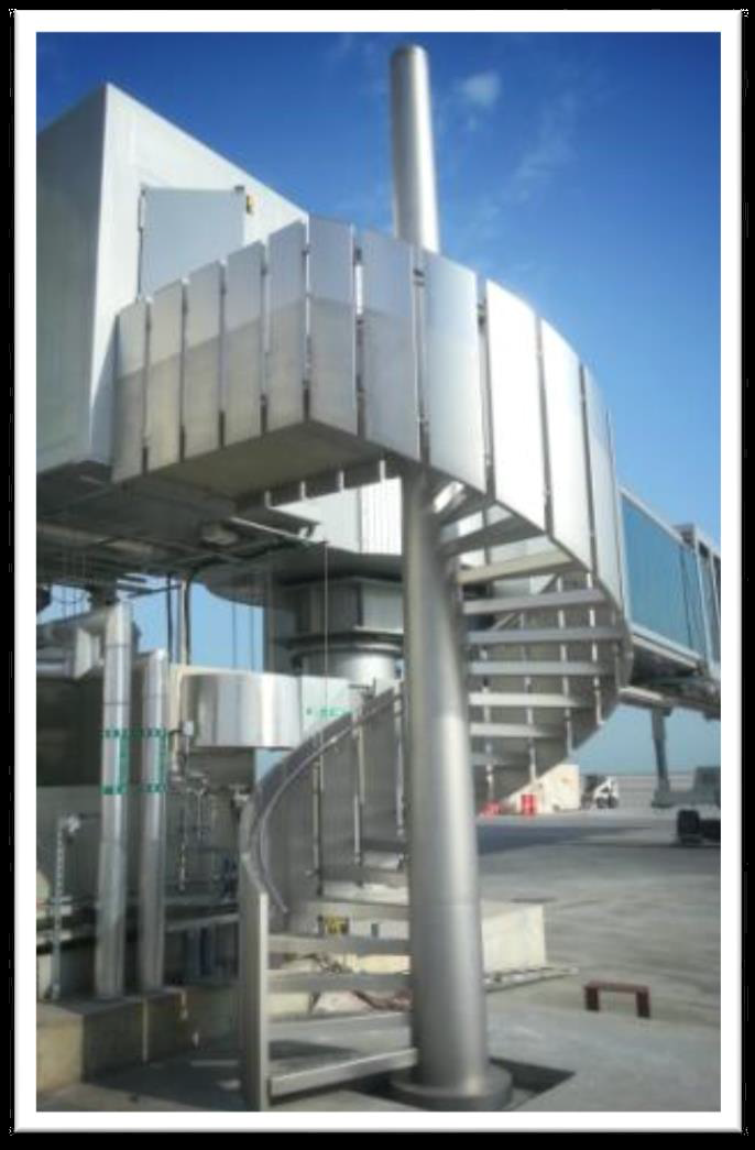 Floor-Mounted Handrail