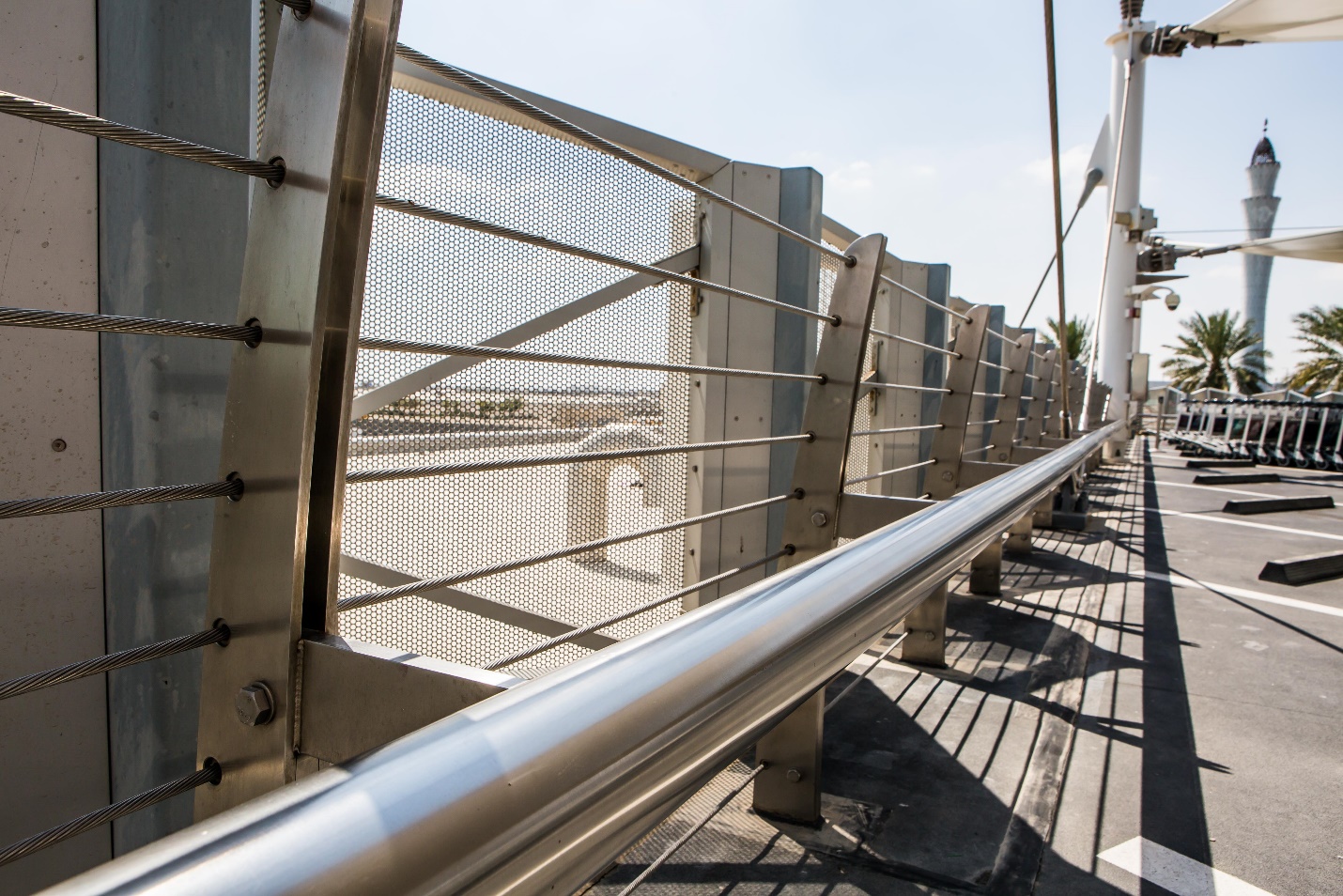 DSP DOHA Stainless Steel RAILINGS, GATES, BARRIERS fabrication and supply