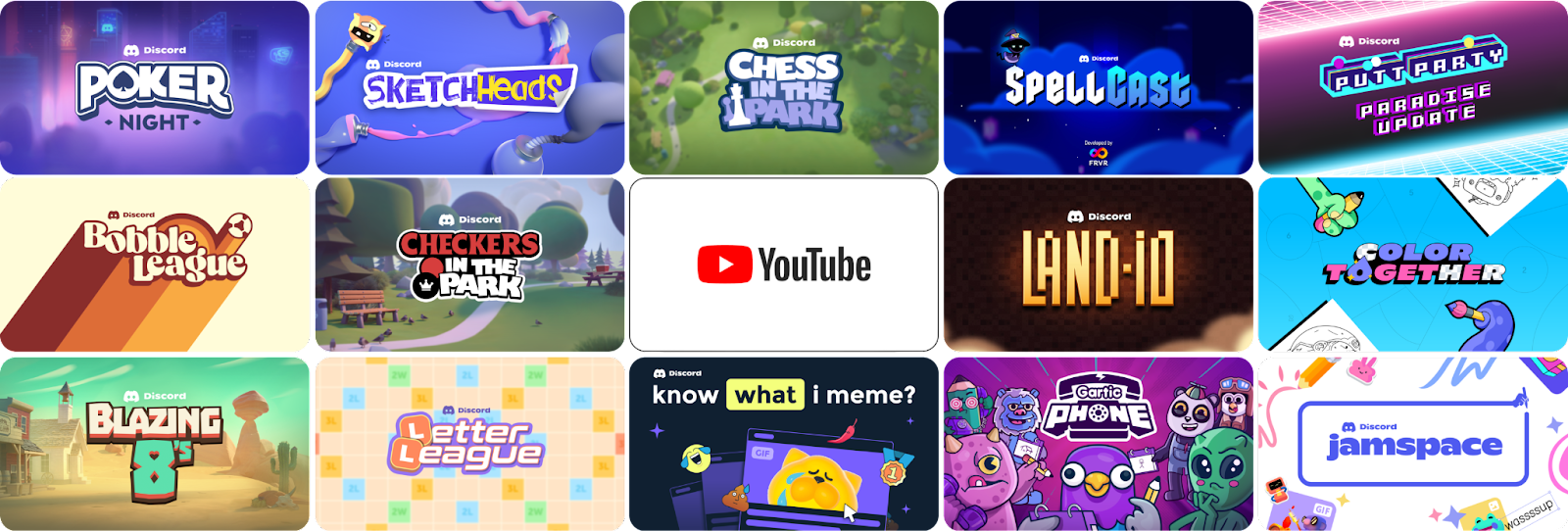 Discord Activities: Play Games and Watch Together