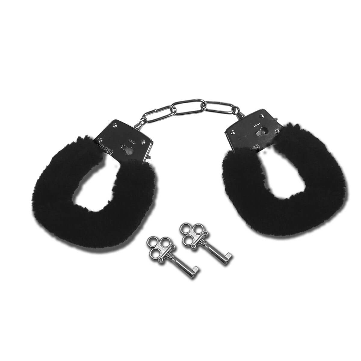 Sportsheets Black Furry Handcuffs | O shop