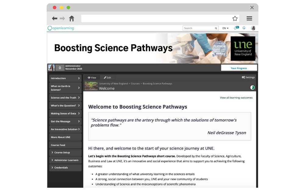 OpenLearning — Solutions