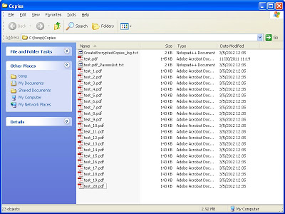 Create Encrypted Copies of a PDF File | Try67 | Custom PDF tools