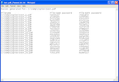 Create Encrypted Copies of a PDF File | Try67 | Custom PDF tools